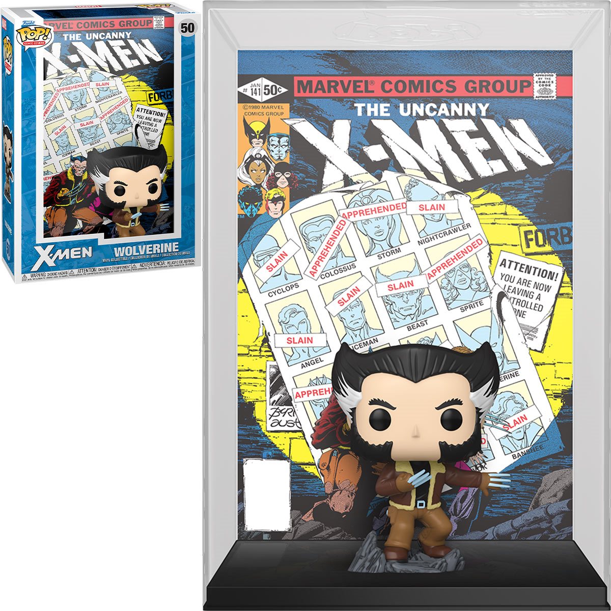 Funko Pop X-Men Wolverine Comic Cover Figure with Case – FunkoSpace