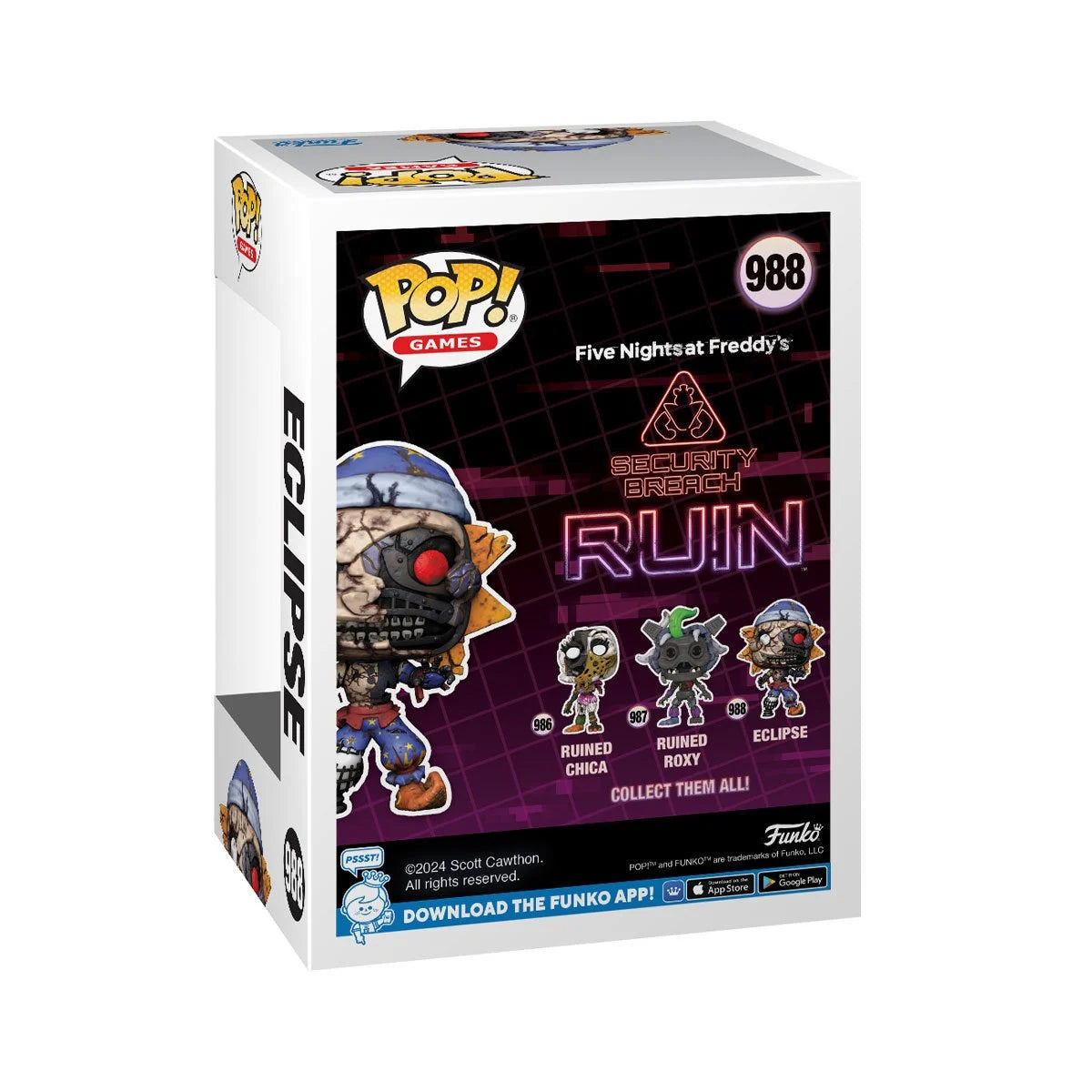 Five Nights at Freddy's: Security Breach Eclipse arruinado Funko Pop F – FunkoSpace