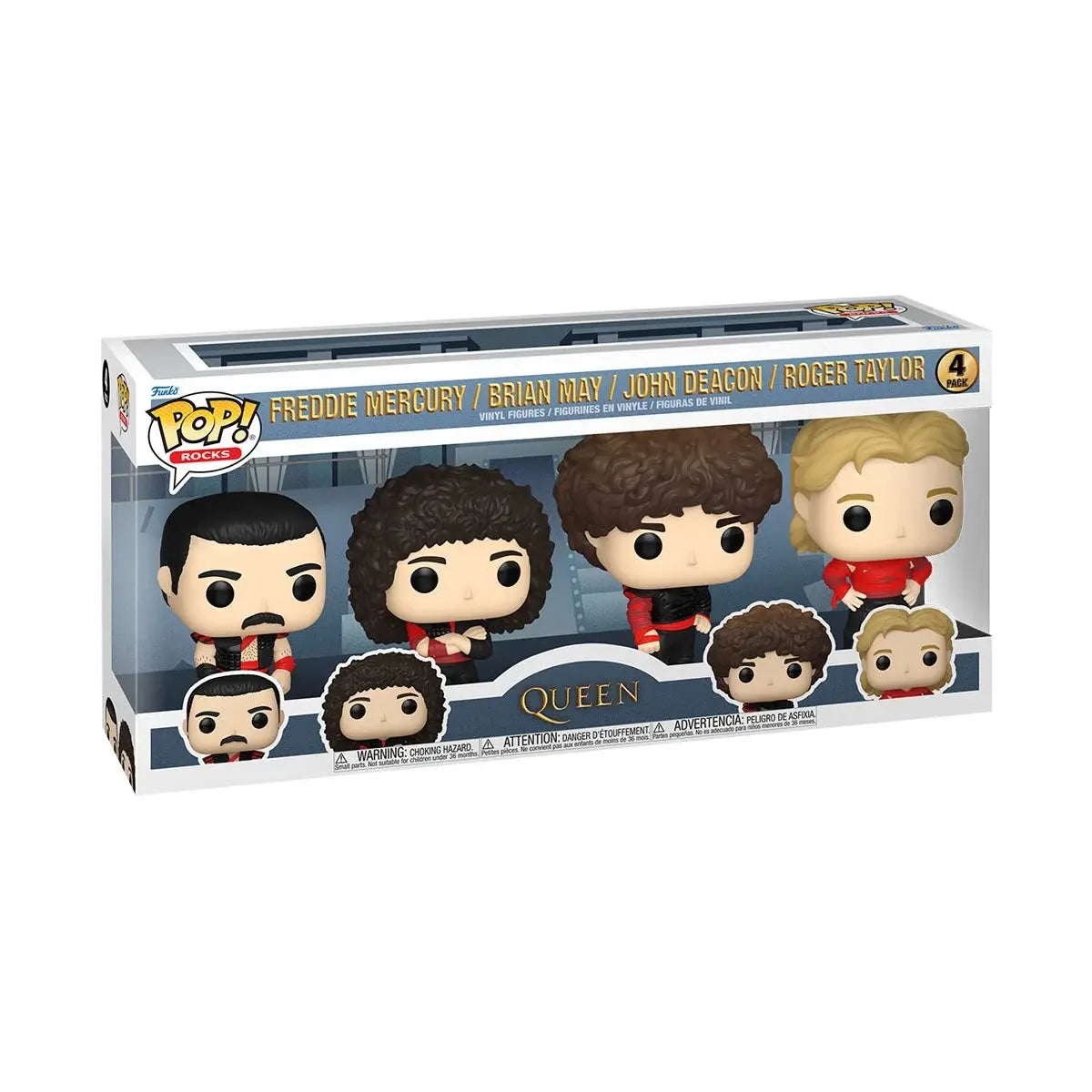 Funko Pop Queen Radio Gaga vinyl Figure 4-Pack – FunkoSpace