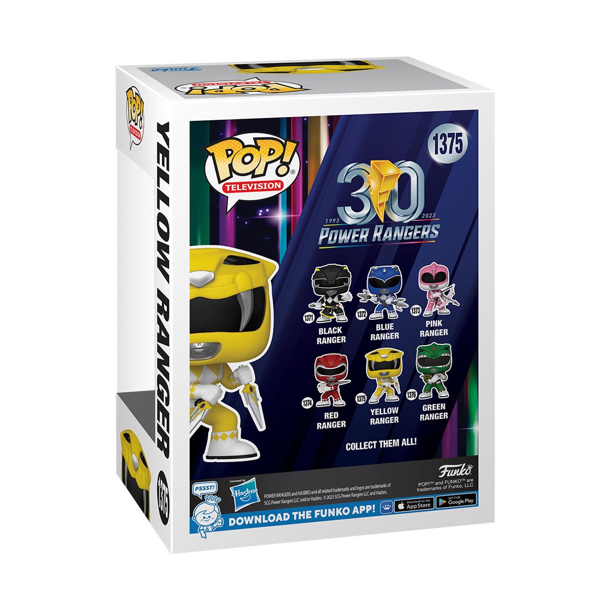 Funko Pop Power Rangers 30th Anniversary Yellow Ranger – FunkoSpace