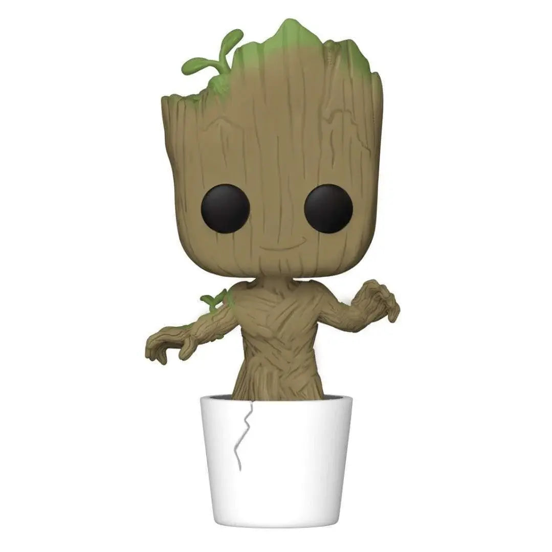 I Am Groot: Groot en maceta Box Collector Exclusive Funko Pop – FunkoSpace