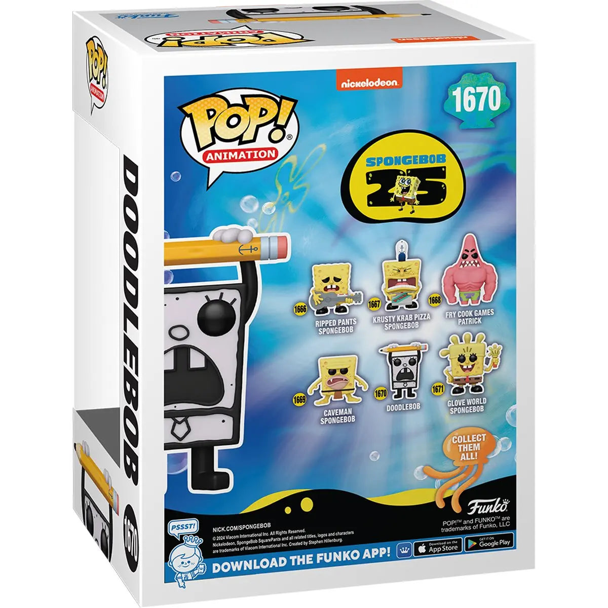 Funko Pop Bob Esponja: Doodlebob 25 aniversario – FunkoSpace