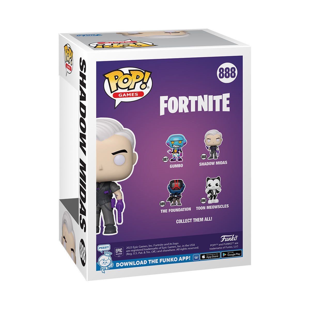 Fortnite Shadow Midas Funko Pop – FunkoSpace