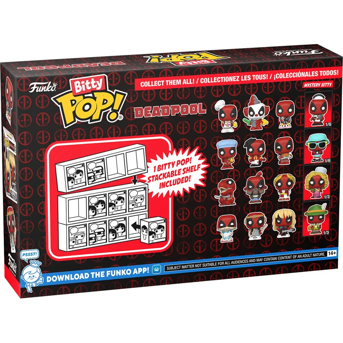 Deadpool Bathtime Funko Bitty Pop! Mini-Figure 4-Pack – FunkoSpace