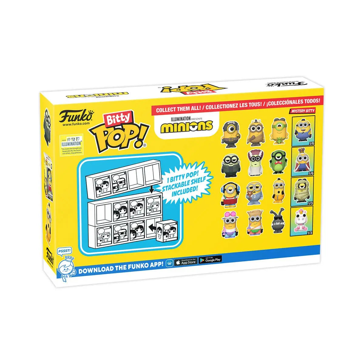 Minions Eye Matie Funko Bitty Pop! Mini-Figure 4-Pack – FunkoSpace