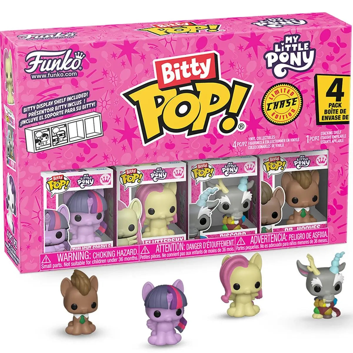 My Little Pony Twilight Sparkle Funko Bitty Pop! Mini-Figure 4-Pack ...
