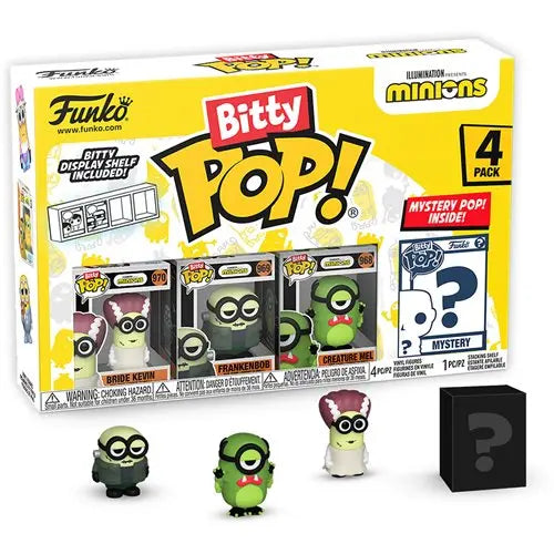 Minions Frankenbob Funko Bitty Pop! Mini-Figure 4-Pack – FunkoSpace