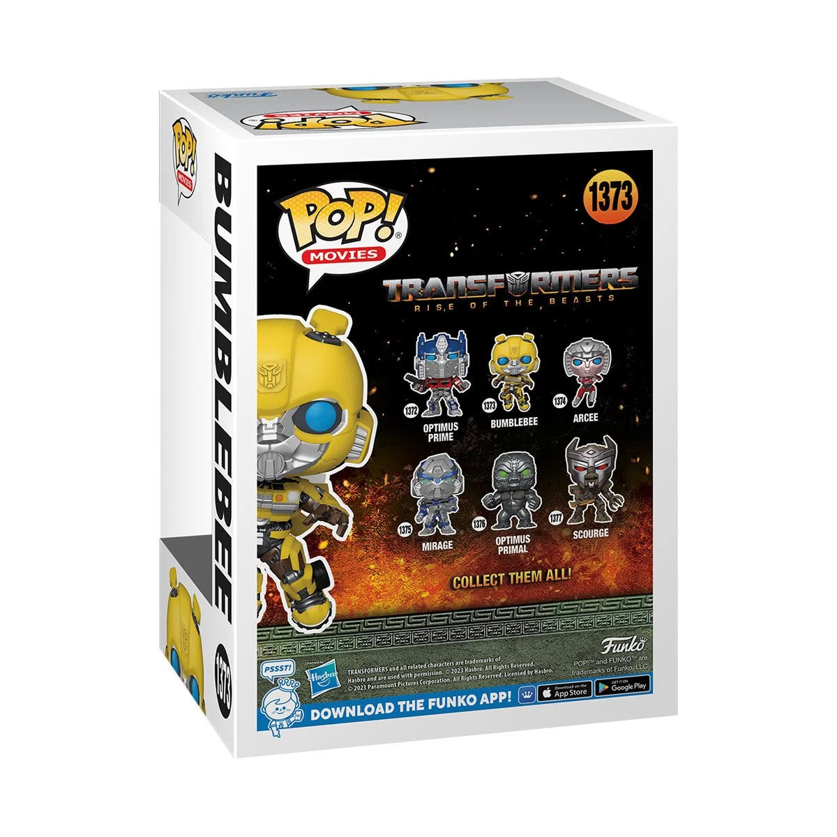 Transformers: Rise of the Beasts Bumblebee Funko Pop – FunkoSpace