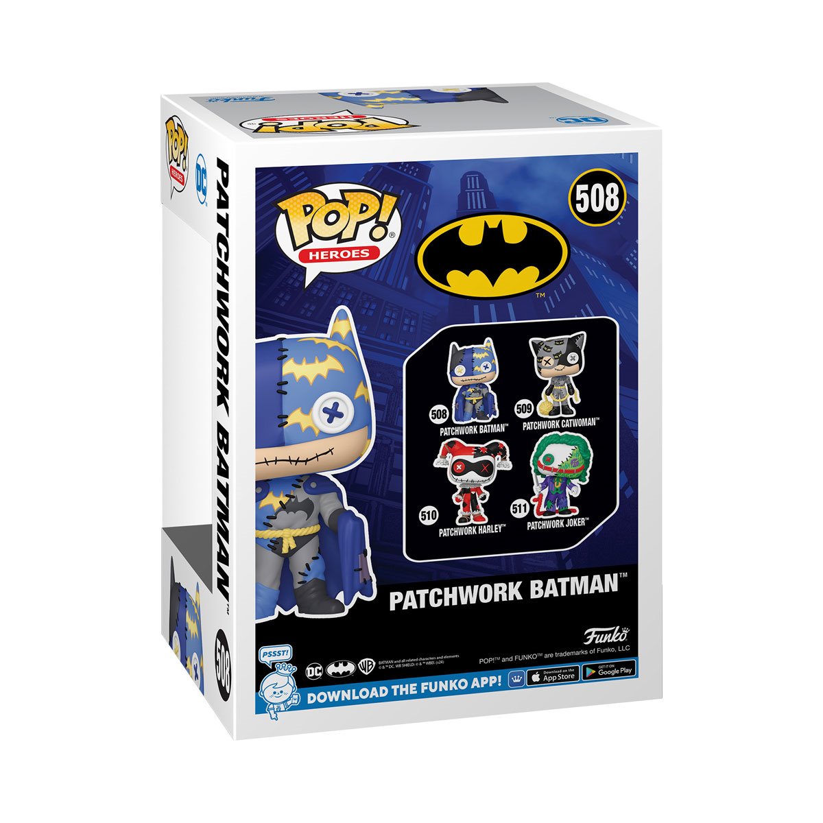 DC Comics Patchwork Batman Funko Pop – FunkoSpace