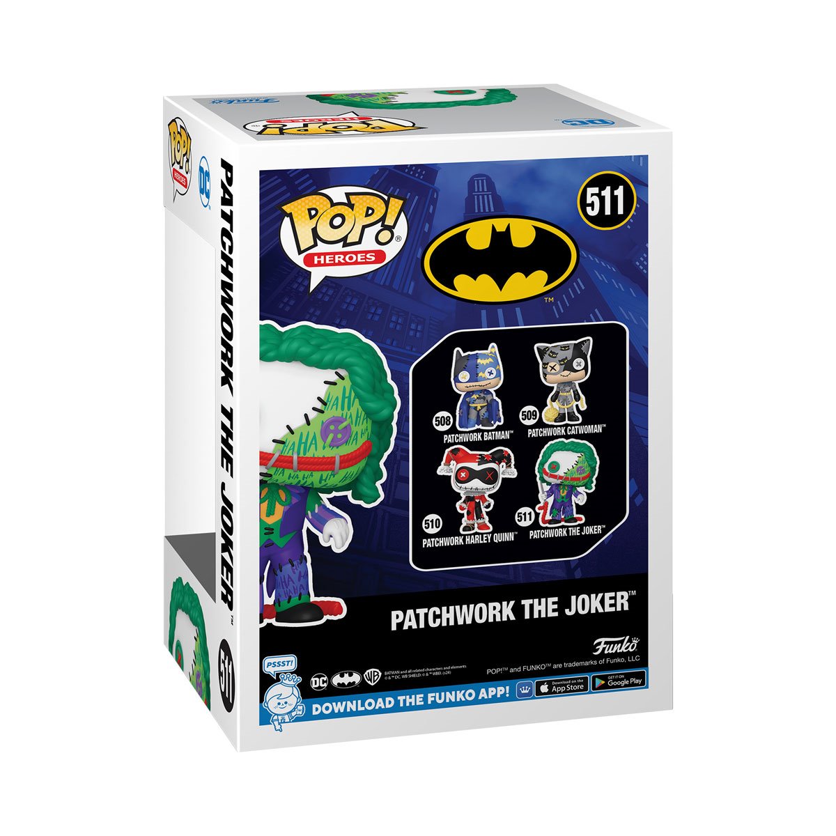 DC Comics Patchwork The Joker Funko Pop – FunkoSpace
