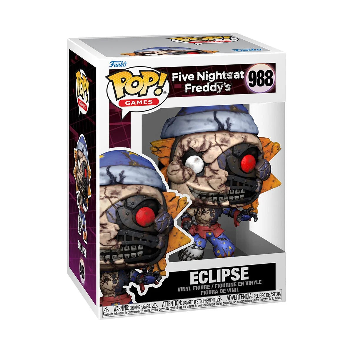 Five Nights at Freddy's: Security Breach Eclipse arruinado Funko Pop F ...