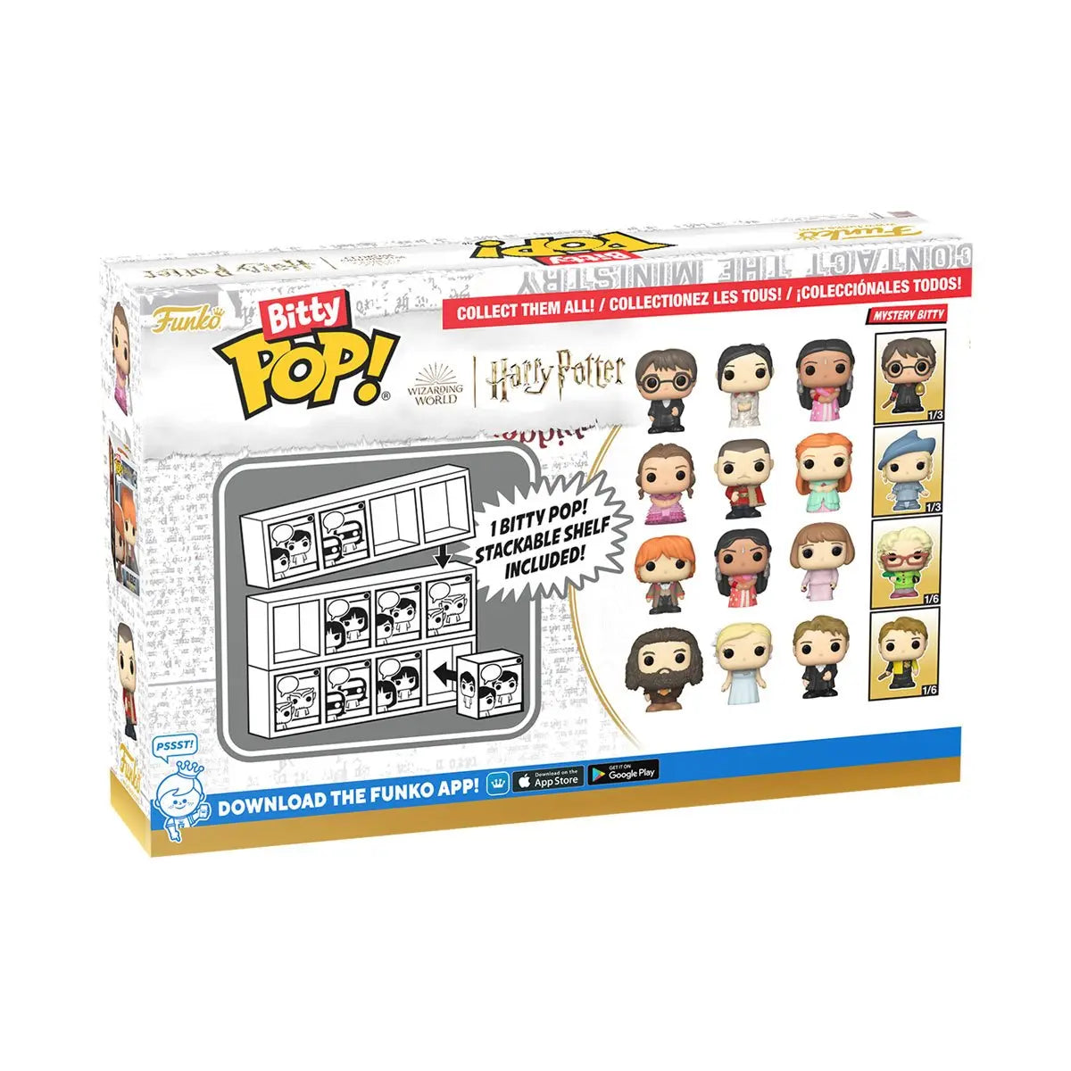 Bitty Pop Harry Potter y el cáliz de fuego Hermione Mini-Figure 4-Pack ...