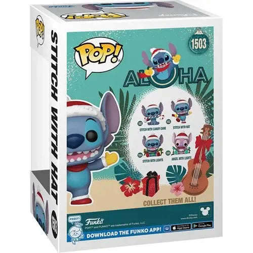 Lilo & Stitch Holiday: Stitch con sombrero Funko Pop! – FunkoSpace