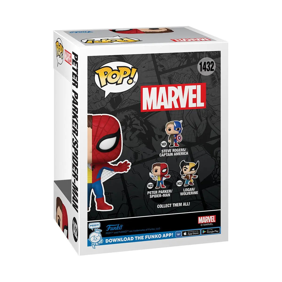 Funko Pop Marvel Comics Split Peter Parker Spider-Man – FunkoSpace