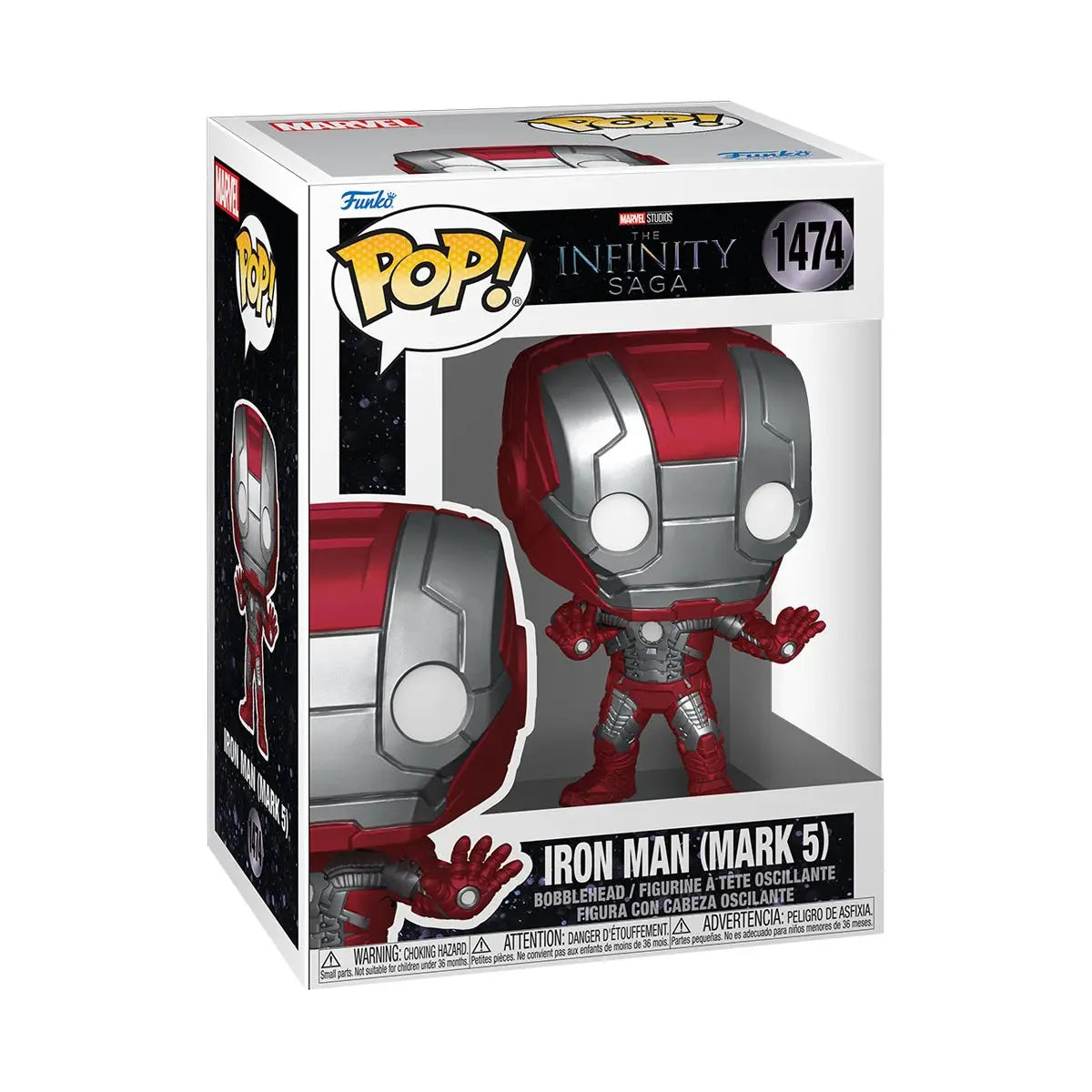 Marvel: Saga del Infinito Iron Man (Mark 5) Funko Pop! – FunkoSpace