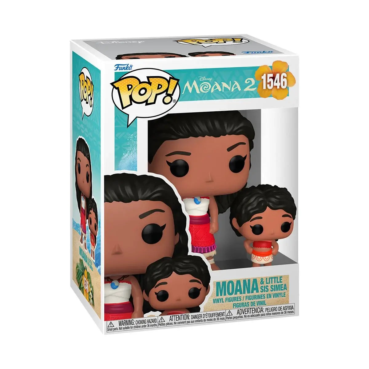 Moana 2 Moana y su hermana Simea Funko Pop! – FunkoSpace