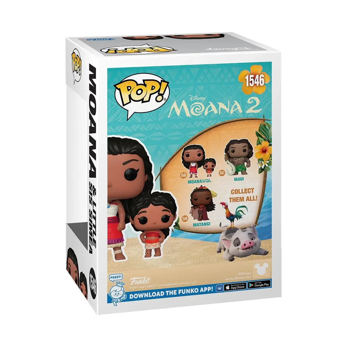 Moana 2 Moana y su hermana Simea Funko Pop! – FunkoSpace