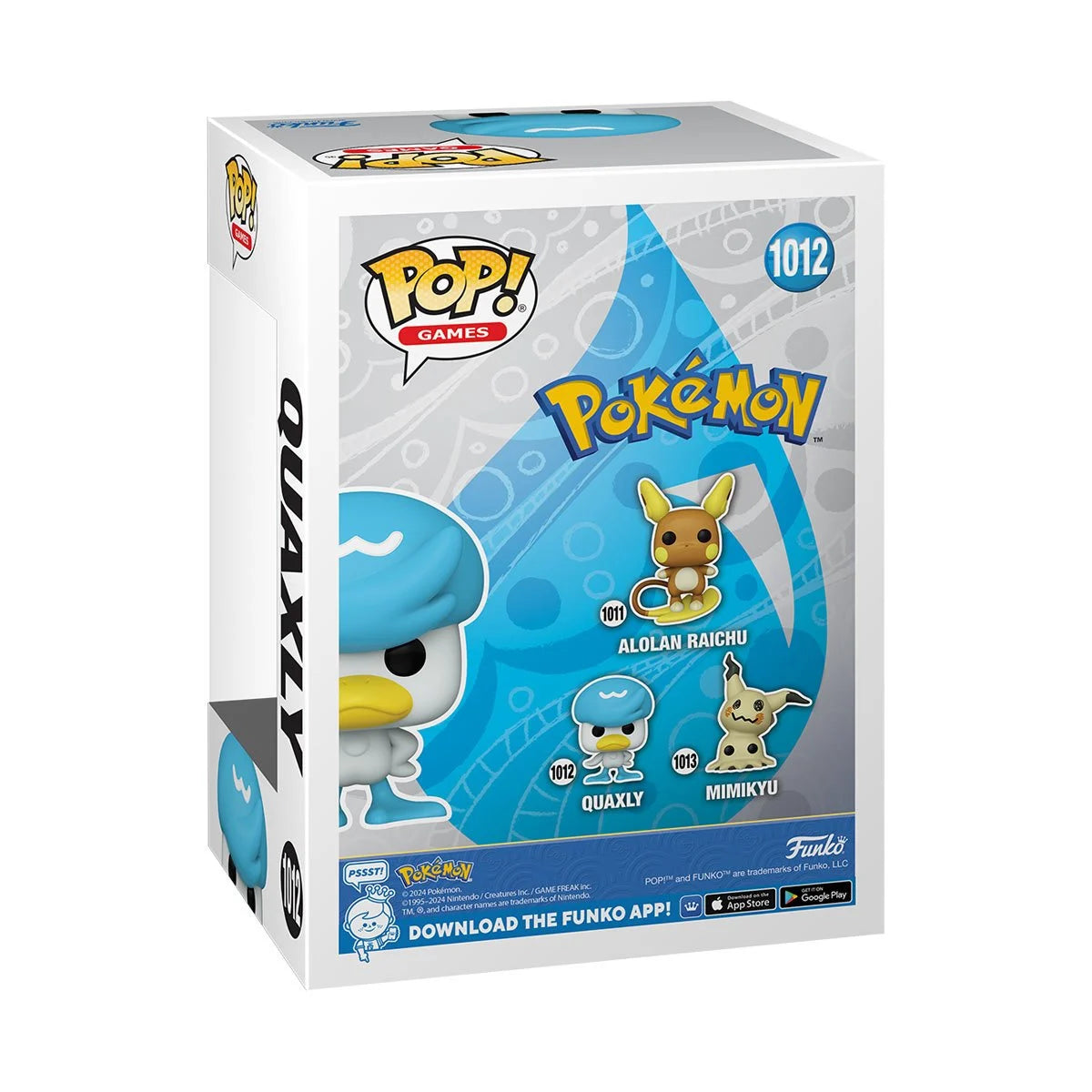 Funko Pop Pokemon Quaxly Funko Pop – FunkoSpace