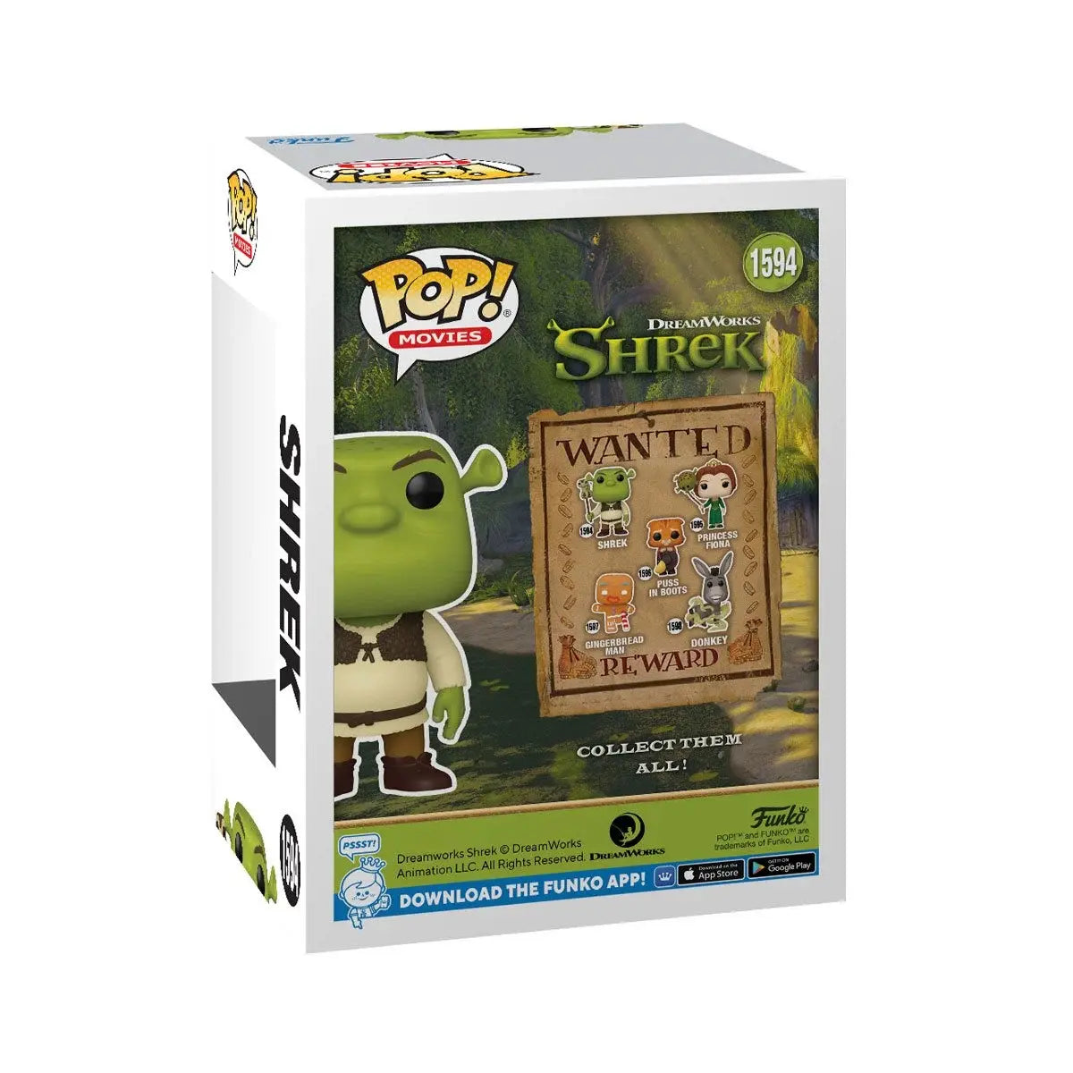 Funko Pop Shrek Movie 30th Anniversary Shrek with Snake – FunkoSpace
