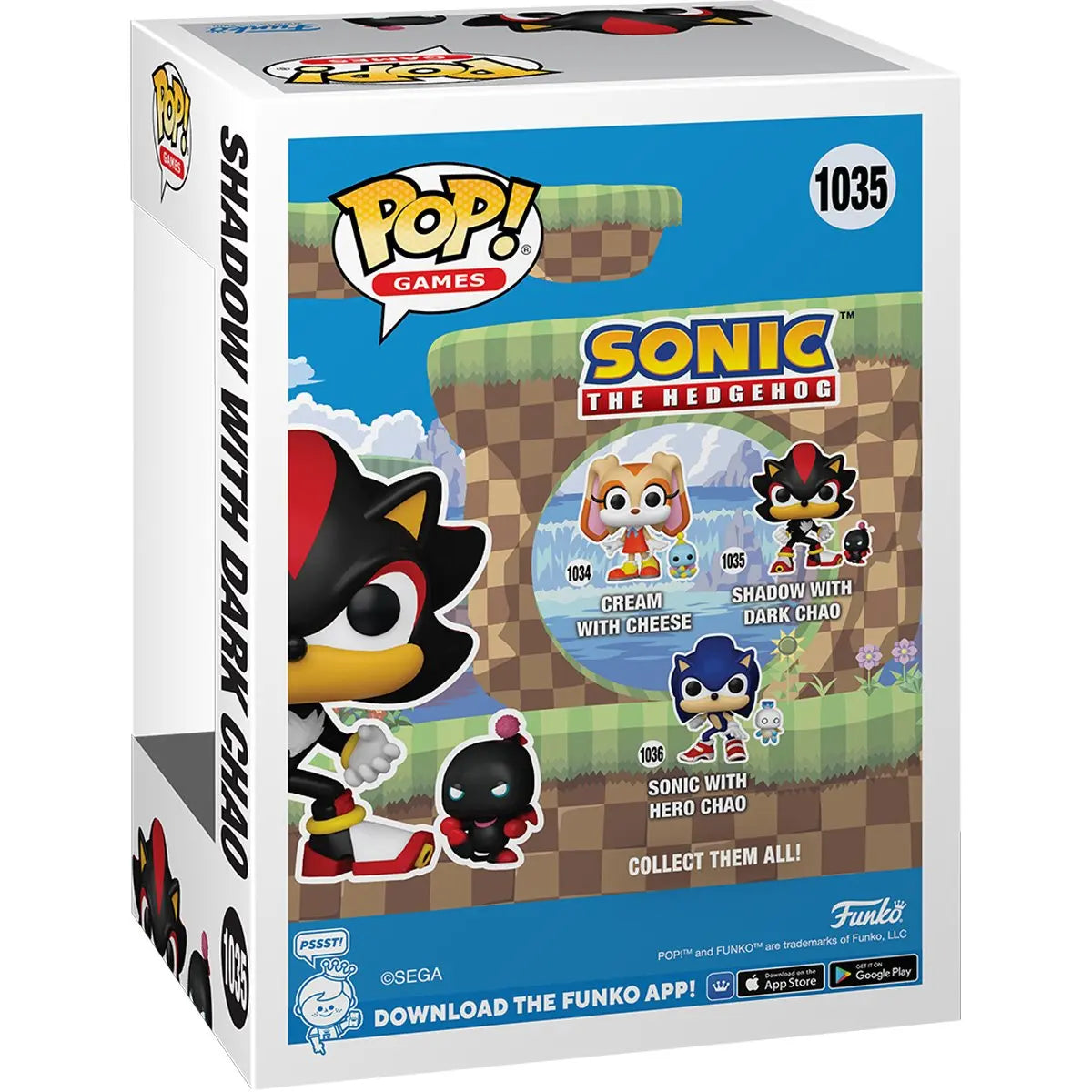 Funko Pop Sonic The Hedgehog: Shadow con Dark Chao Buddy – FunkoSpace