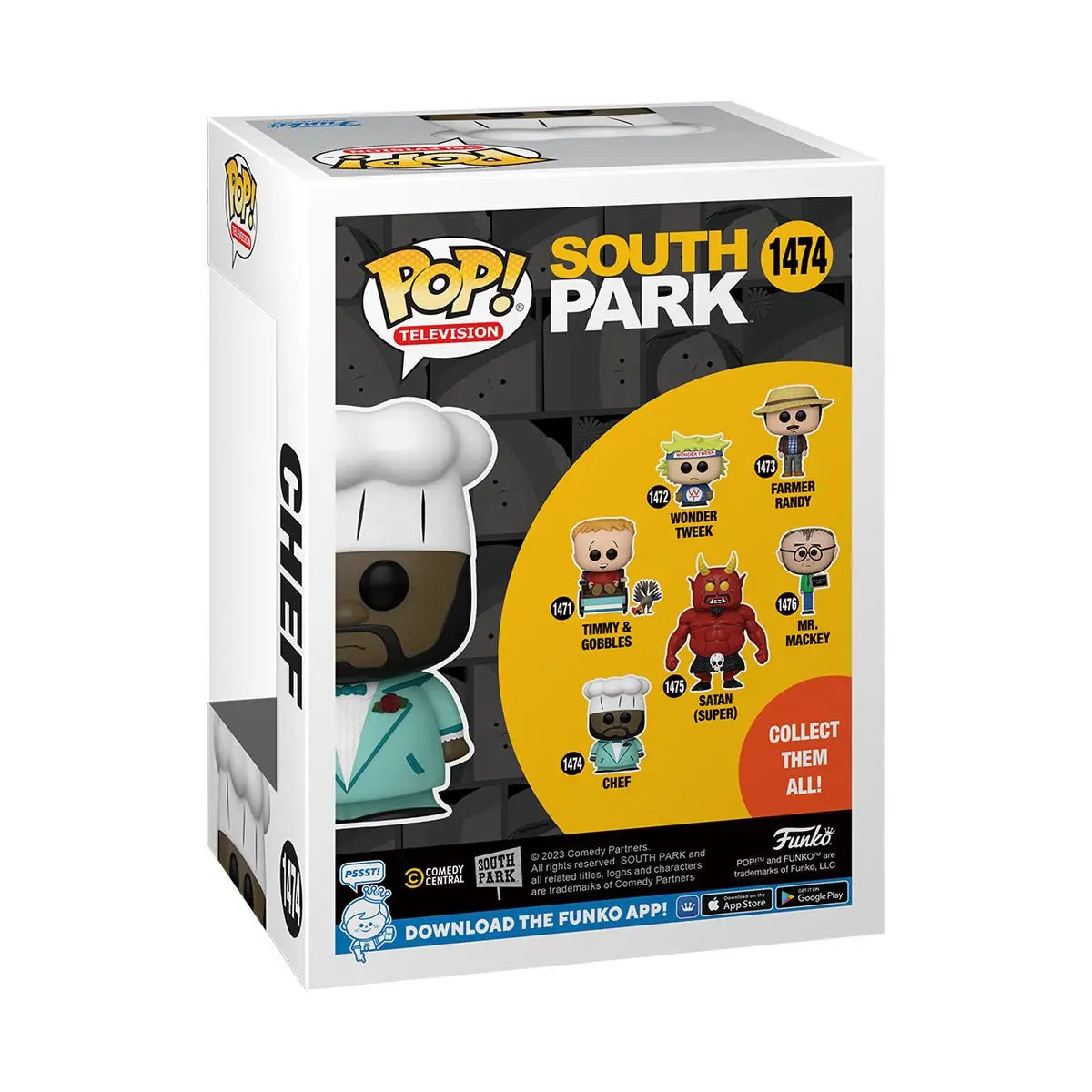 Funko Pop South Park Chef in Suit – FunkoSpace