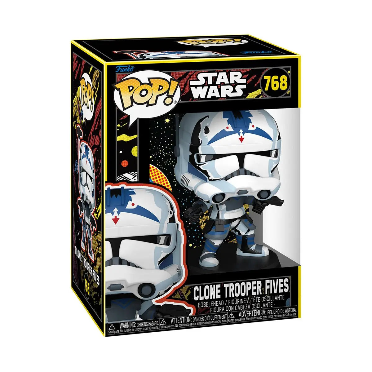 Star Wars: La guerra de los clones Soldado Clon Cinco (Retro) Funko Po ...