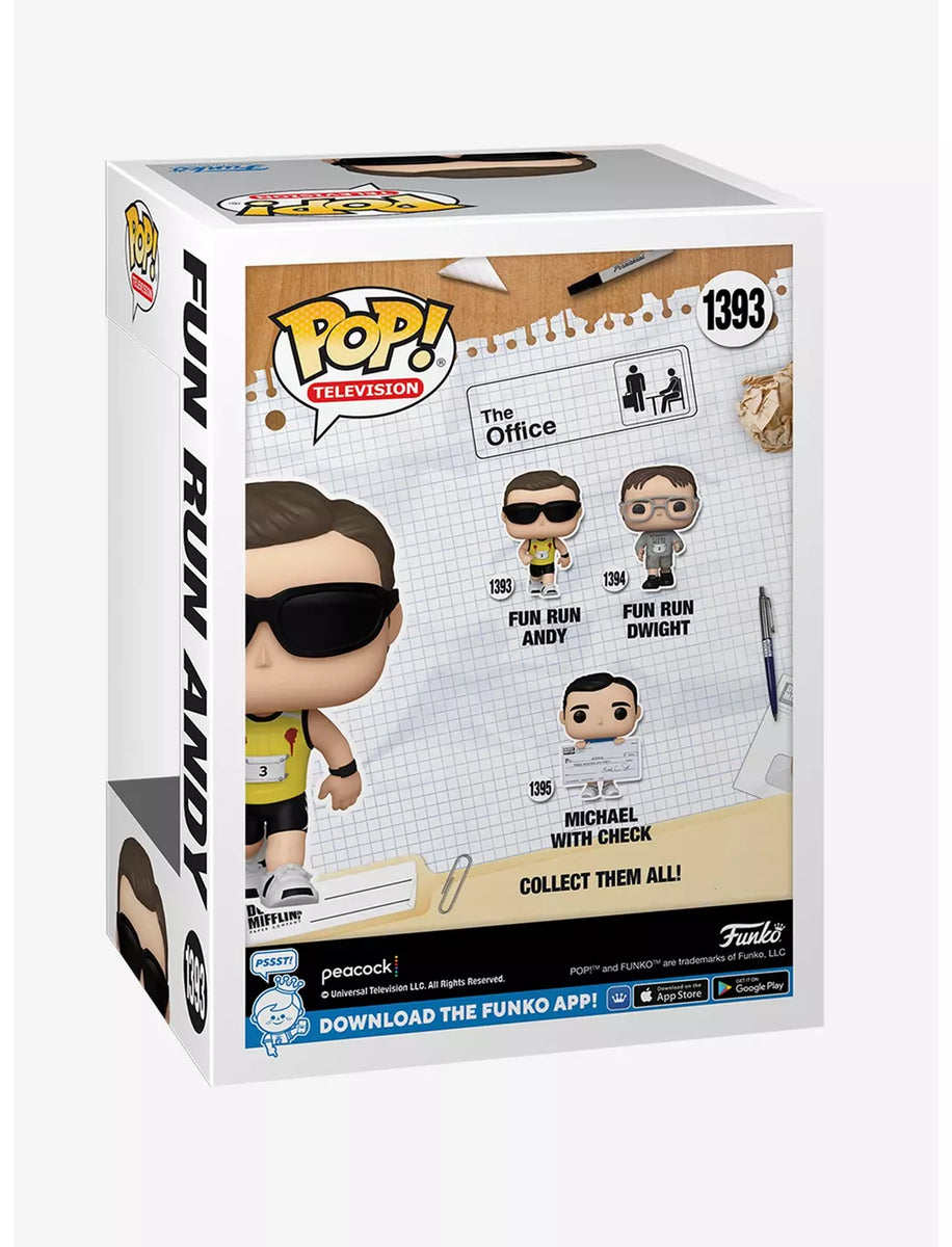 Funko Pop The Office Andy Corriendo Funko Pop – FunkoSpace