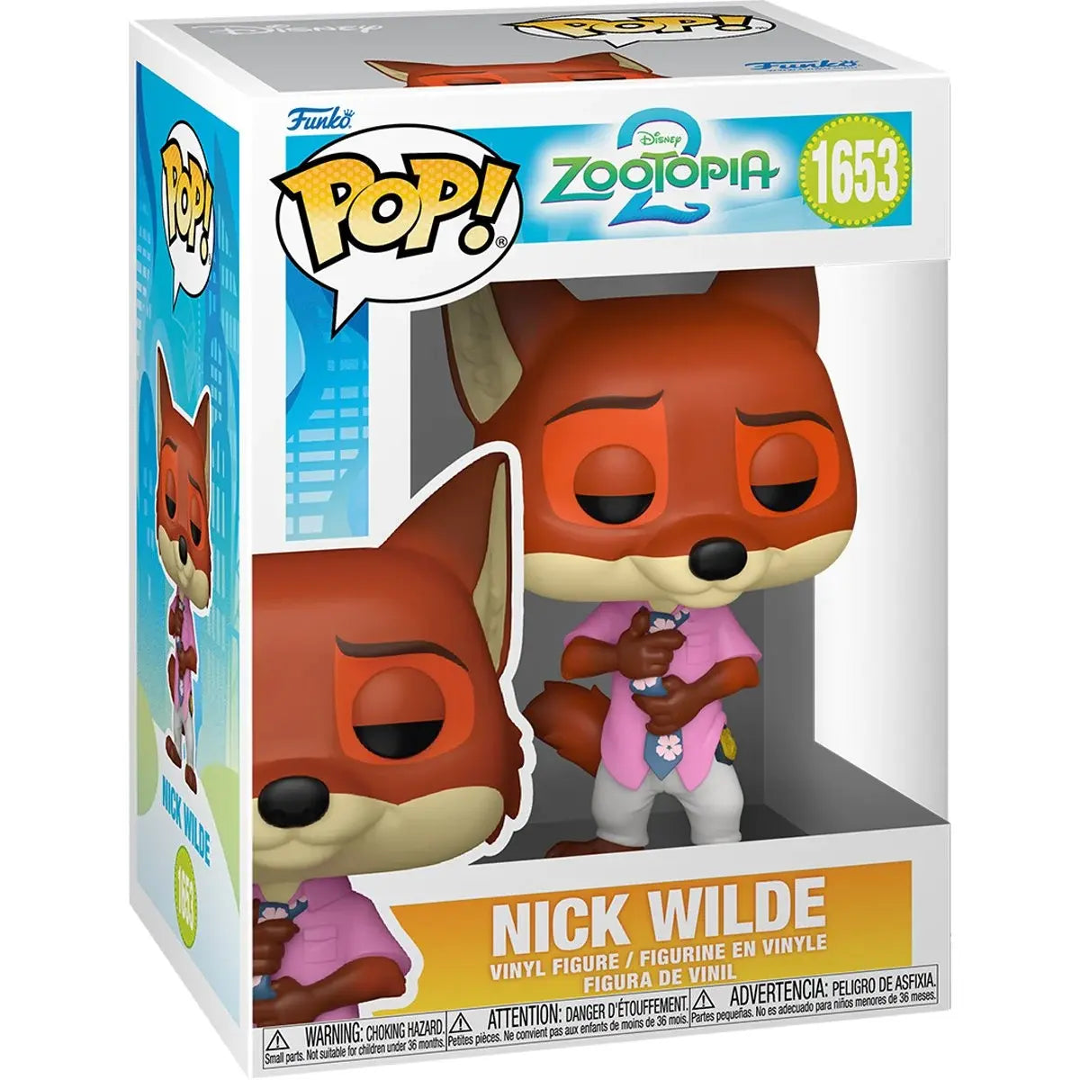 Zootopia 2 Nick Wilde Funko Pop! | Pre-venta Aficionada – FunkoSpace