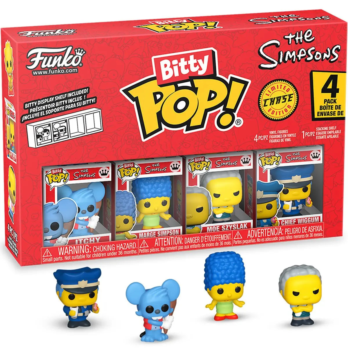 Los Simpsons Daly Funko Bitty Pop! Mini-Figure 4-Pack – FunkoSpace