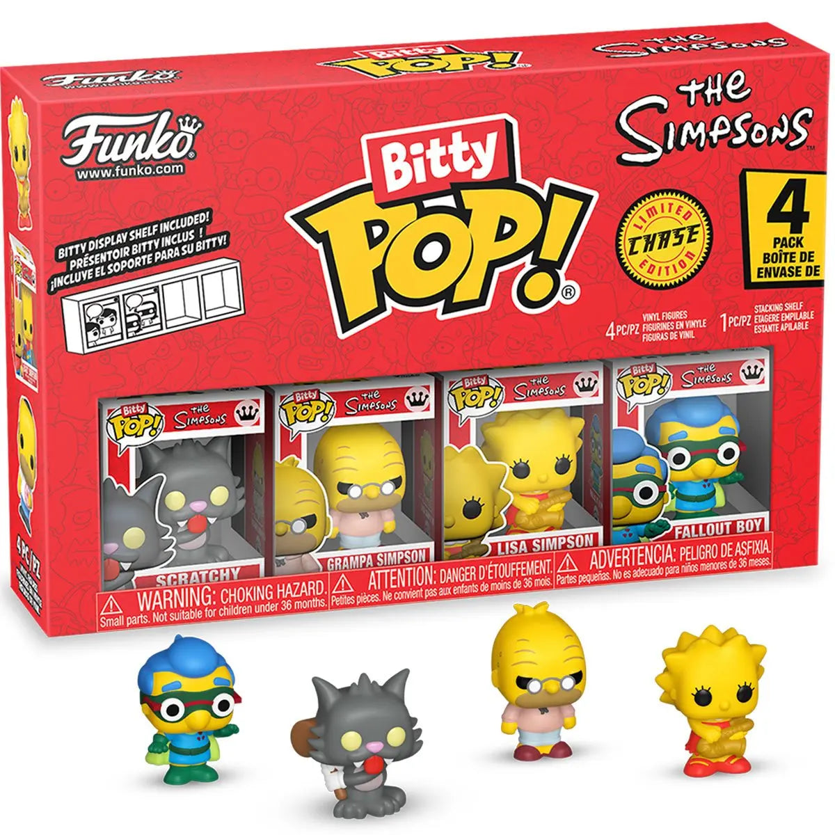 Los Simpsons Tomy Funko Bitty Pop! Mini-Figure 4-Pack – FunkoSpace