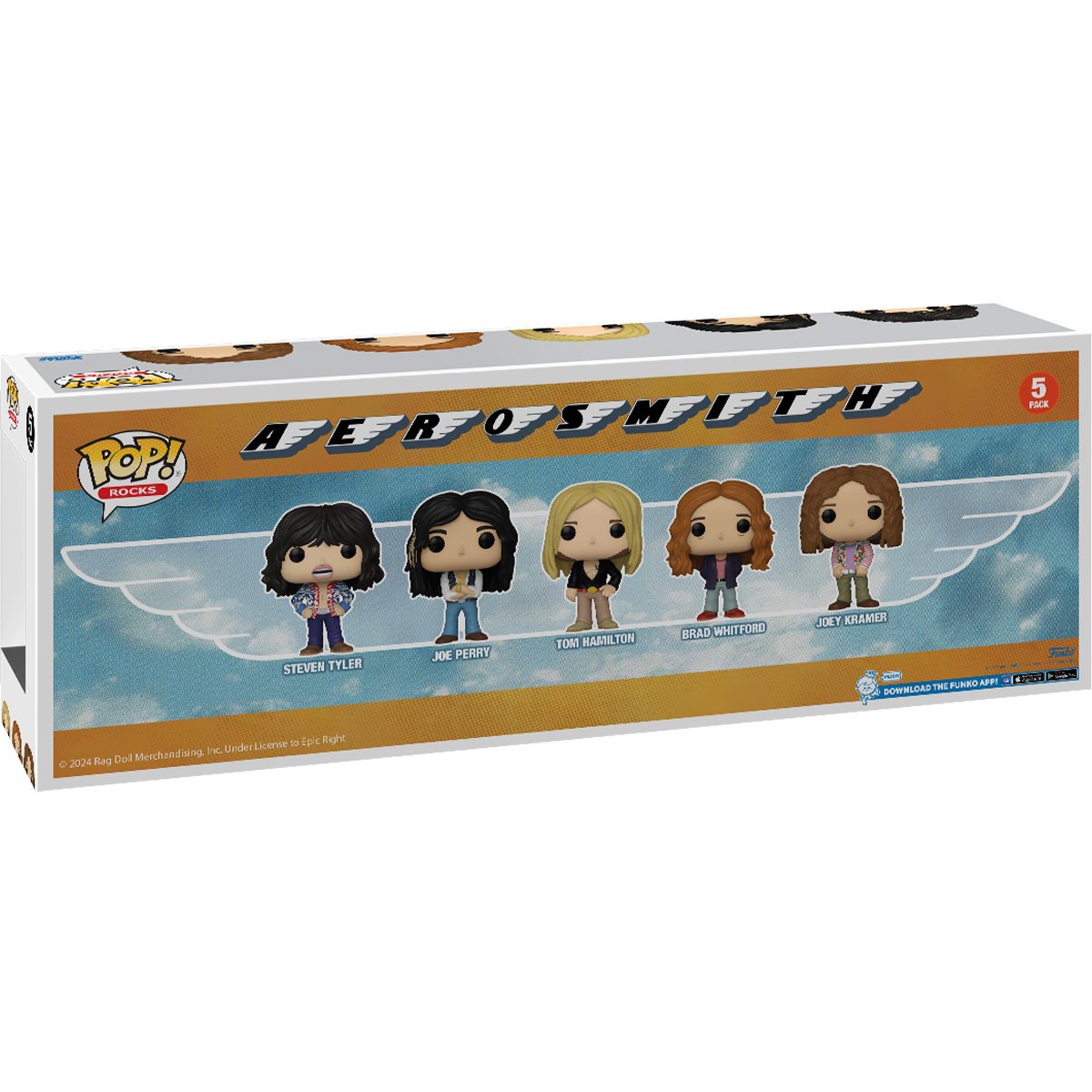 Funko Pop Pack Music Aerosmith - Steven Tyler, Joe Perry, Joey Kramer ...