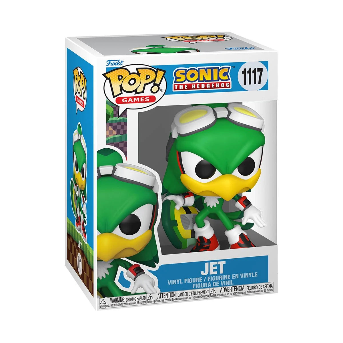 Sonic the Hedgehog Jet the Hawk Funko Pop! | Pre-venta Aficionada ...
